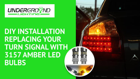 Guide: Install 3157 Amber LED Turn Signal Bulbs | Underground Lighting